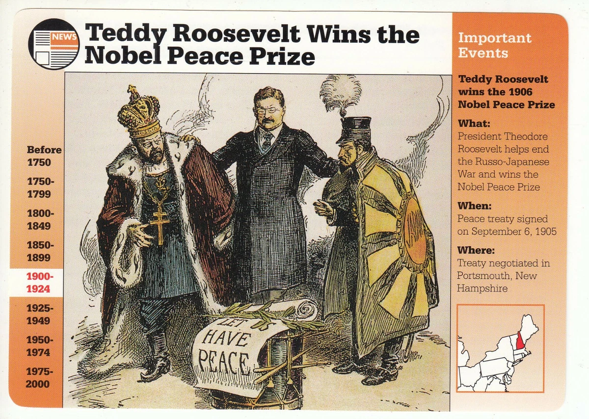 Theodore Roosevelt Nobel Peace Prize
