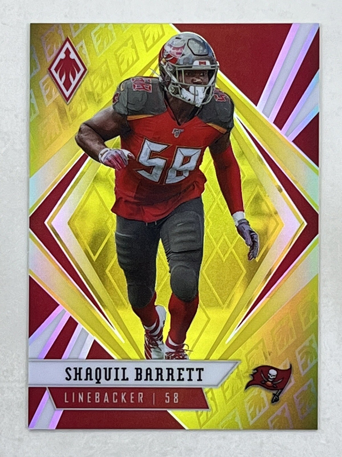Shaquil Barrett 2020 Panini Phoenix Yellow /75 #38 NFL Buccaneers ...