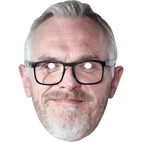 Greg Davies 2023 Celebrity Card Face Mask - Ready To Wear - Fancy Dress ...