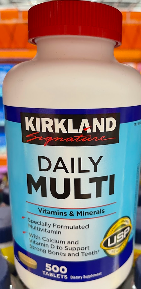 Kirkland Signature Daily Multivitamin – Complete Wellness Support, 500 Tablets 96619416073| eBay