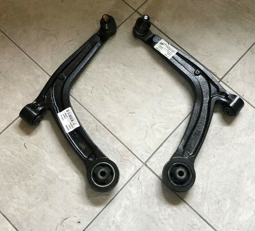 FIAT 500 1.2 08- TWO FRONT LOWER WISHBONE SUSPENSION ARMS LH AND RH | eBay