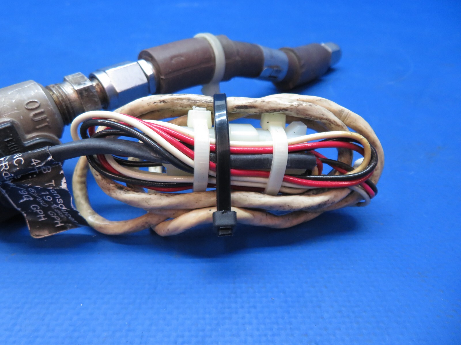 Beech 95-B55 Baron JPI Floscan Fuel Flow Transducer P/N 201, 700900-1 ...
