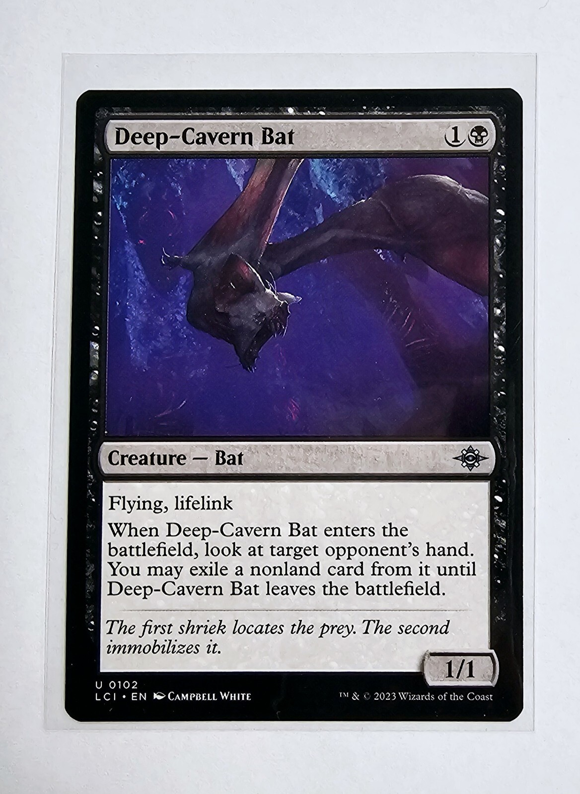 MTG Deep-Cavern Bat The Lost Caverns of Ixalan 0102 Regular Uncommon | eBay