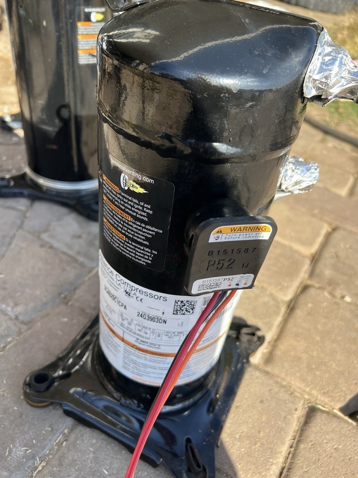 Alliance COMPRESSOR model # SCA020C1CPA year 2024 single phase | eBay