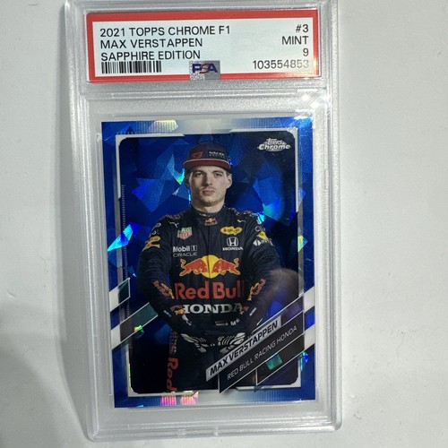 🔥2021 Topps Chrome Sapphire Edition Formula 1 - F1 Racers #3 Max ...