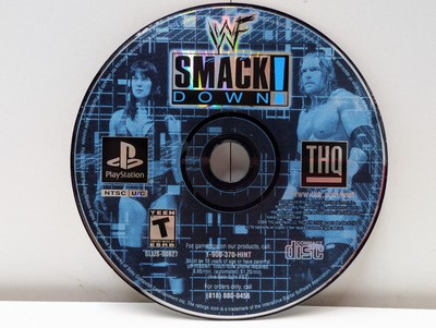 WWF SmackDown (Sony PlayStation 1, 2000, PS1) Disc Only Tested Working ...