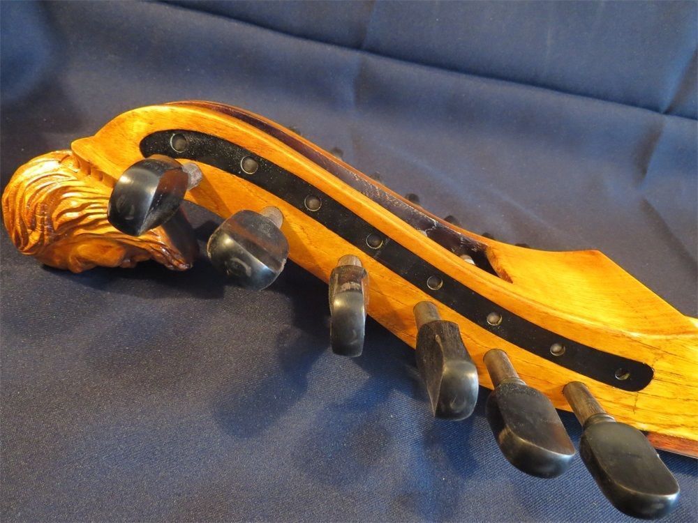 SONG Maestro (6x8) strings 19 1/4"viola da gamba baryton with 7 bridges ...