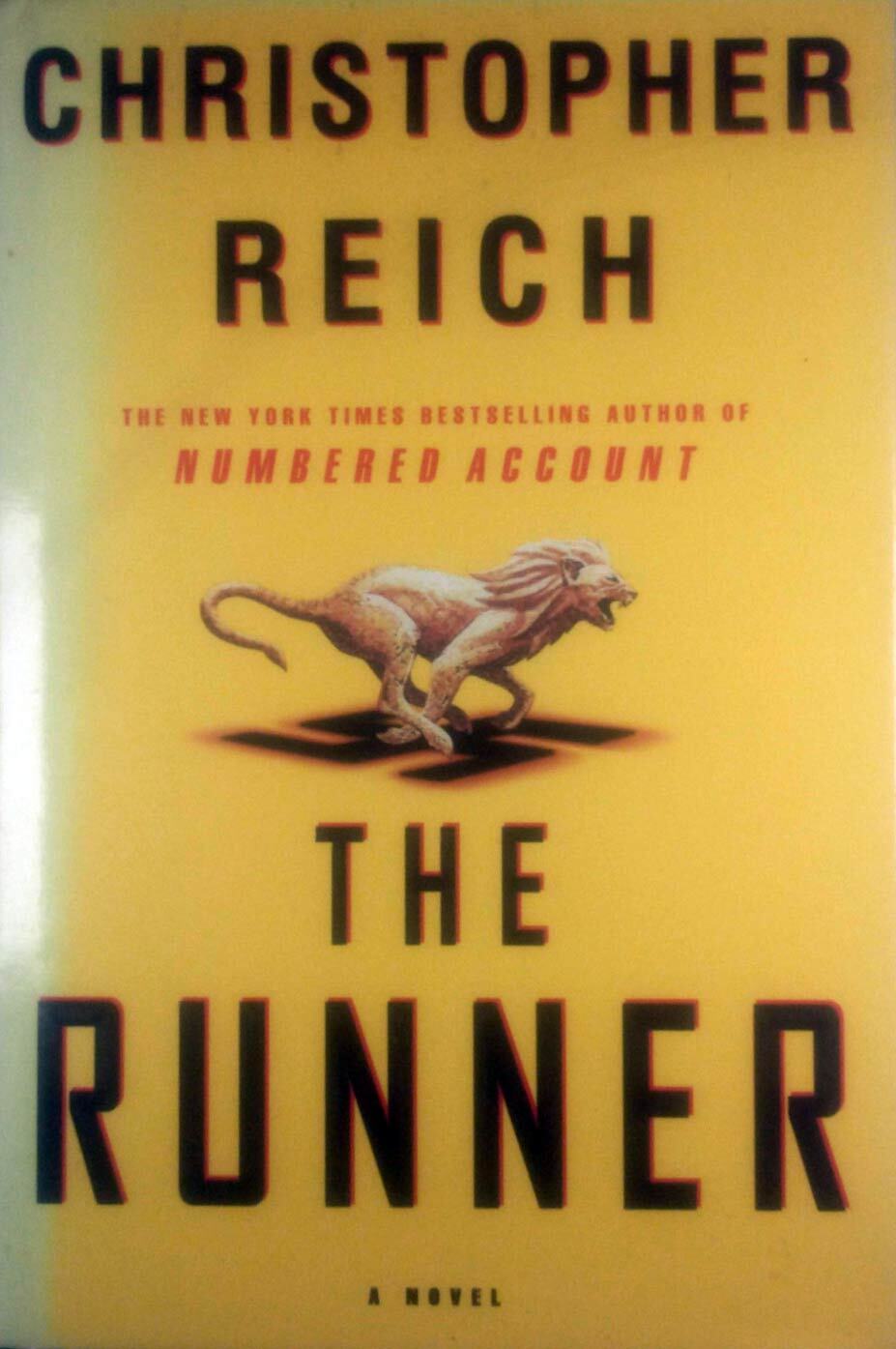 The Runner: A Novel by Christopher Reich / 2000 Hardcover Espionage ...