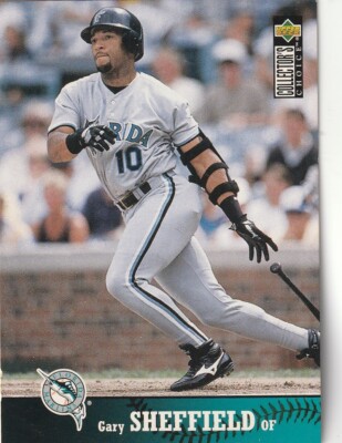 FREE SHIPPING-MINT-1997 Upper Deck Collector's Choice Gary Sheffield ...