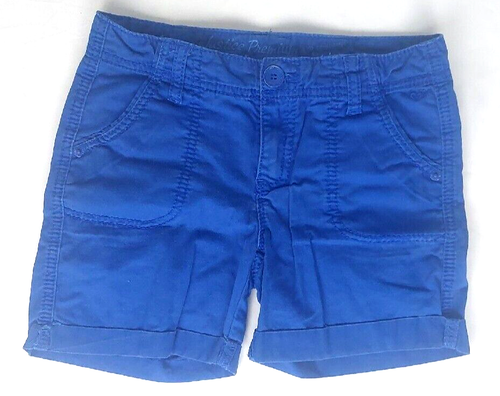 Justice Premium Denim Cut-Up Shorts Girl's Size 12S | eBay