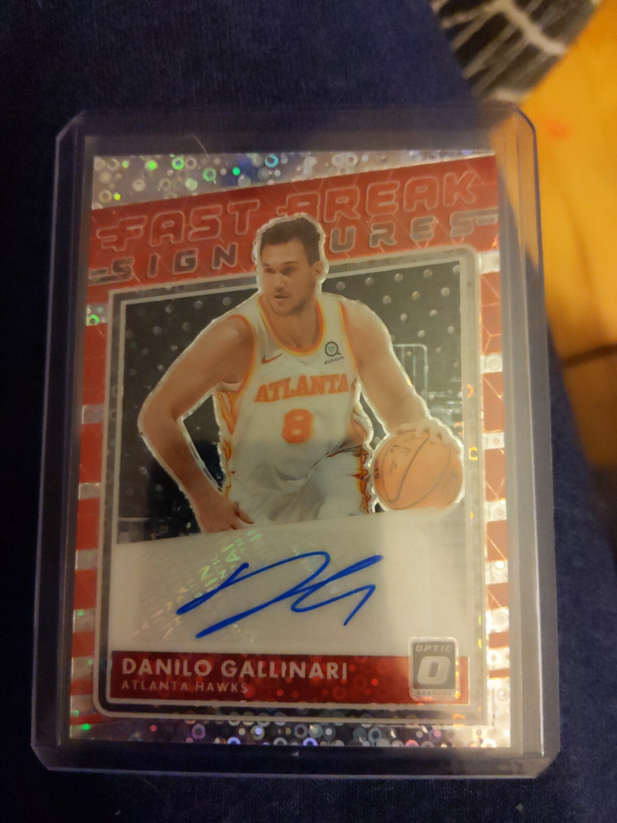 danilo gallinari auto fast break signatures | eBay