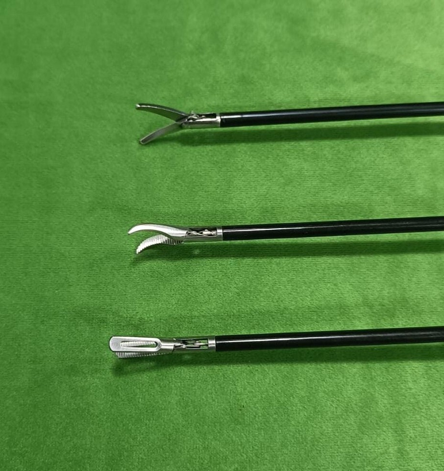 18pc Laparoscopic Graspers 5mm & Reducers 10-5mm Endoscopy Reusable ...