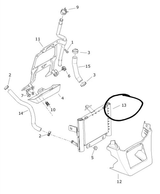 Harley Davidson Milwaukee Eight Oil M8 Cooler OEM 62700196 for sale ...