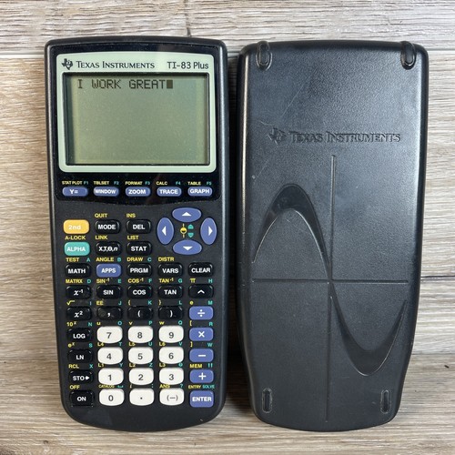 Texas Instruments TI-83 Plus Graphing Calculator TESTED! Great Working ...