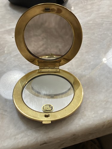 Vintage Compact Mirror with European Dancing Scene from Western Germany ...