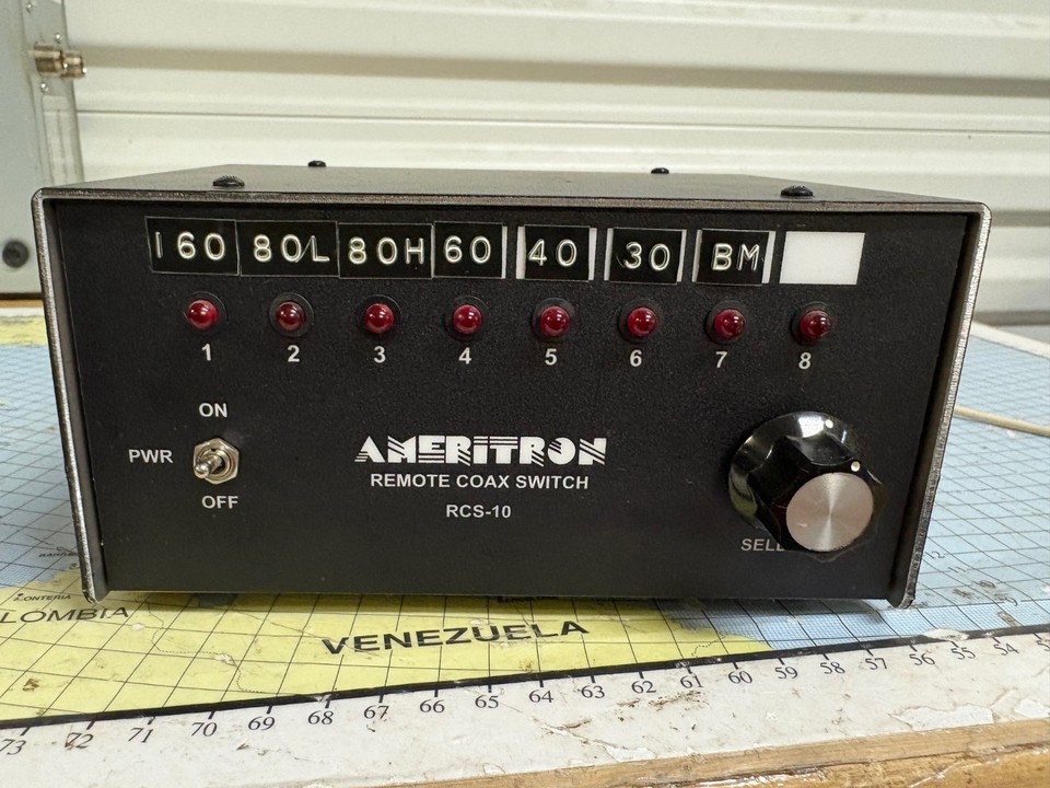 AMERITION REMOTE COAX SWITCH FOR PARTS TO MAKE SYSTEM WORKING RCS-10 ...