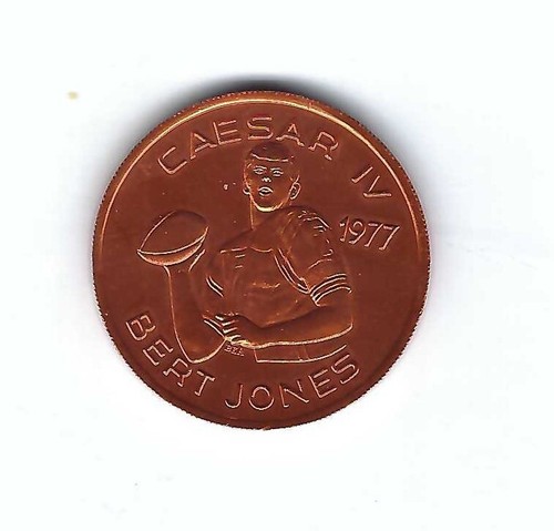 1977 BERT JONES BALTIMORE COLTS LSU TIGERS QB FOOTBALL COIN TOKEN MEDAL ...