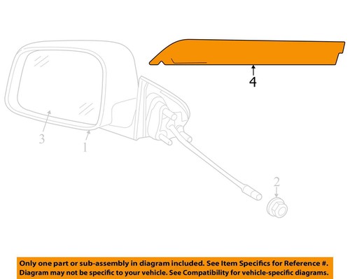 CHRYSLER OEM 13-23 Durango Front Door Outside Mirrors-Black Out Tape ...