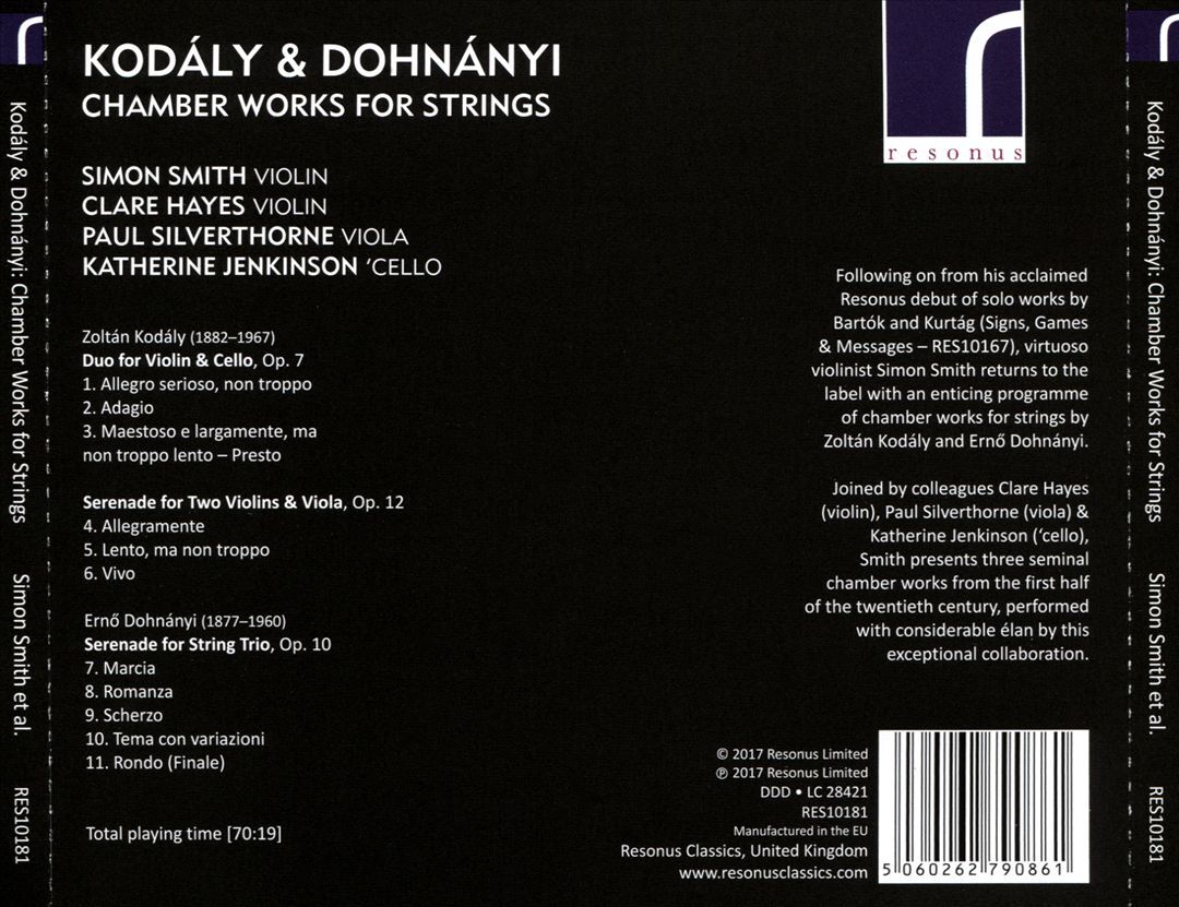 SIMON SMITH / CLARE HAYES / KATHERINE JENKINSON / PAUL SILVERTHORNE ...