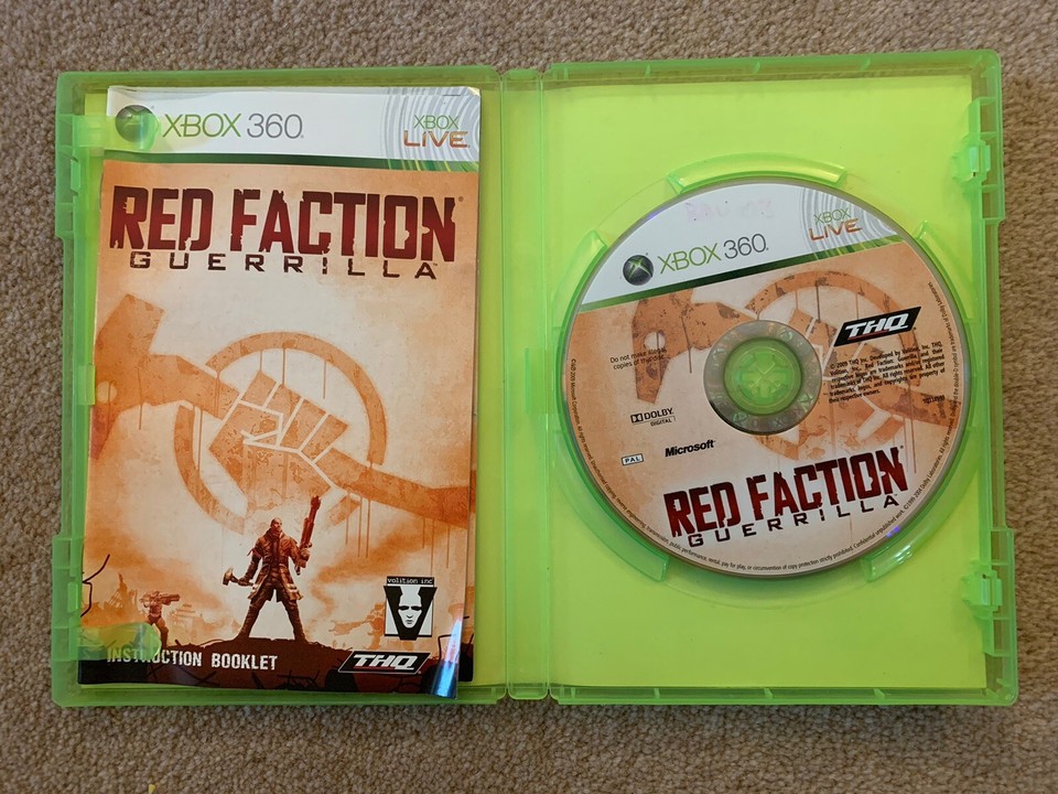 Red Faction Guerilla - Xbox 360 Completo UK Pal | eBay