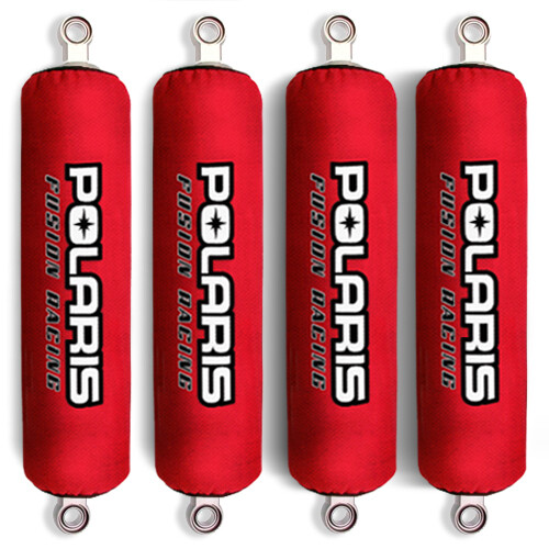 RED Shock Covers for POLARIS Ranger CREW 500 800 (4&6 Adults) RZR 800 ...
