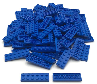 Lego 100 New Blue Plates 2 x 6 Stud Pieces | eBay