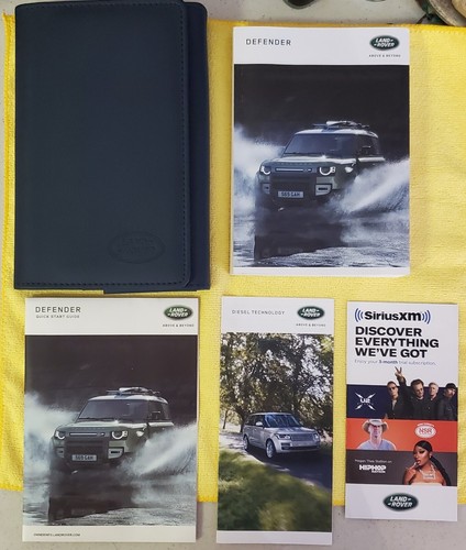 2020 Land Rover Range Rover Velar Owners Manual Set and Case OEM Free ...