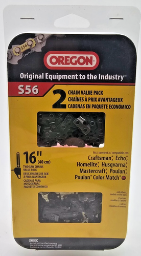 Oregon 16" S56 Chainsaw Saw 2-Chain Value Pack for Various Models | eBay