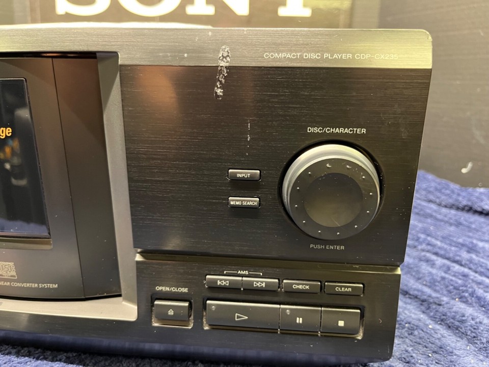 _-GUARANTEED REFURB-_ Sony CDP-CX235 200 CD Compact Disc Changer Player ...