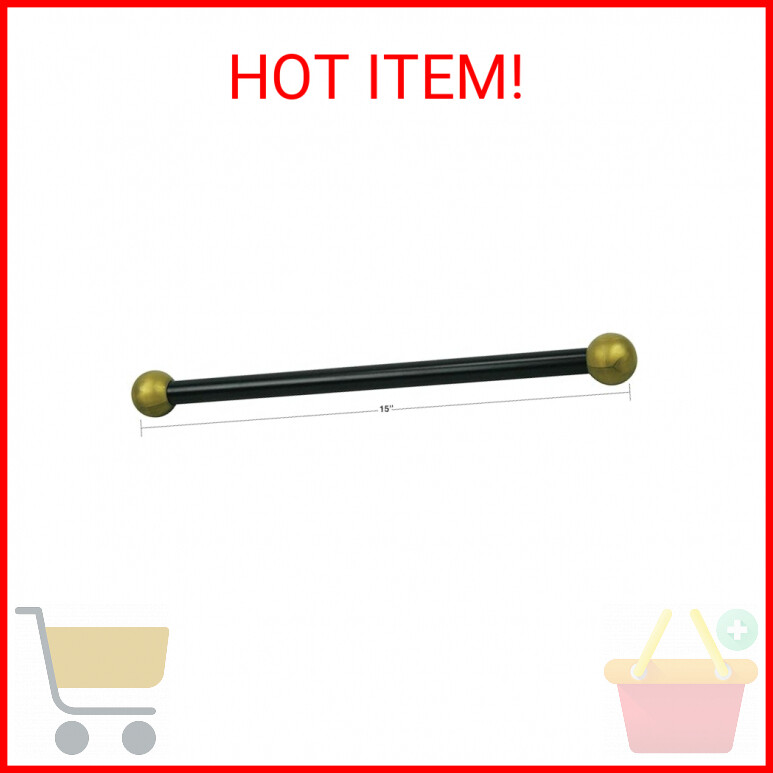 Solus SCA-335BK 15" Aluminum Cross Arm Ladder Rest for Outdoor Lamp ...