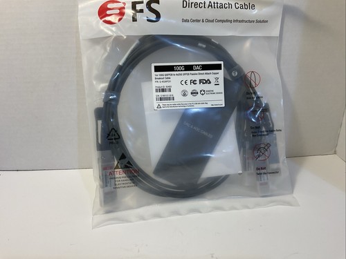 FS 100G QSFP28 To 4X25G SFP28 Passive Direct Attach Copper Breakout ...