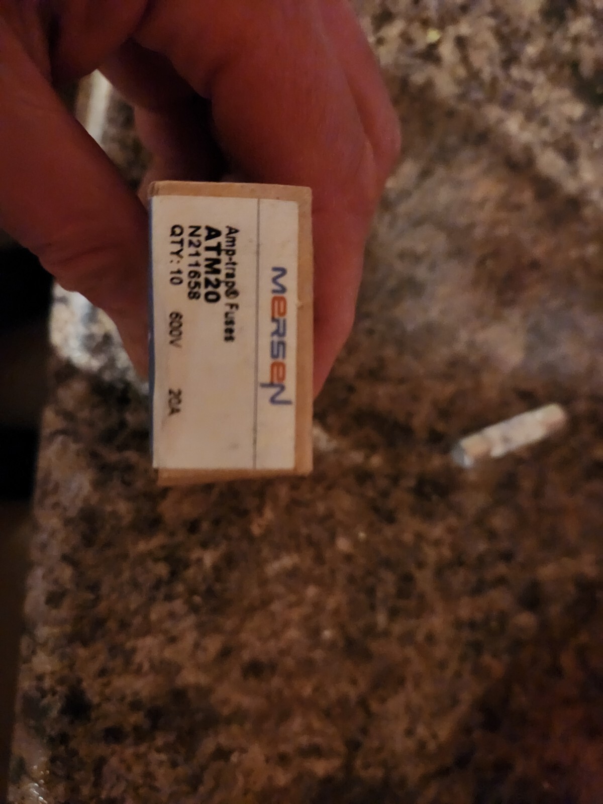 MERSEN # ATM20 FUSE 600 VOLTS 20 AMPS | eBay