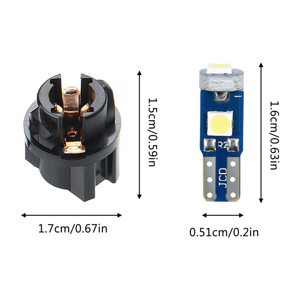 Instrument Cluster Bulbs 20pcs Dash Instrument Light Bulbs Super Bright ...