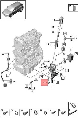 Genuine PORSCHE Cayenne Macan 95B 9YA Oil Pressure Switch PAC919081 | eBay