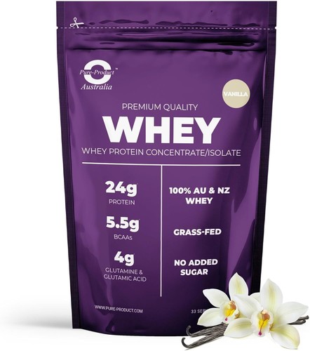 1KG - WHEY PROTEIN ISOLATE / CONCENTRATE - VANILLA - WPI WPC POWDER | eBay