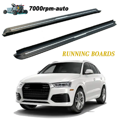 2PCS Side Steps Runing Boards Fits for Audi Q3 2012-2018 Nerf Bar ...