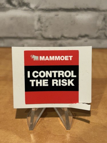 Mammoet Crane Equipment Operating Engineers Hardhat Sticker Hard Hat F ...