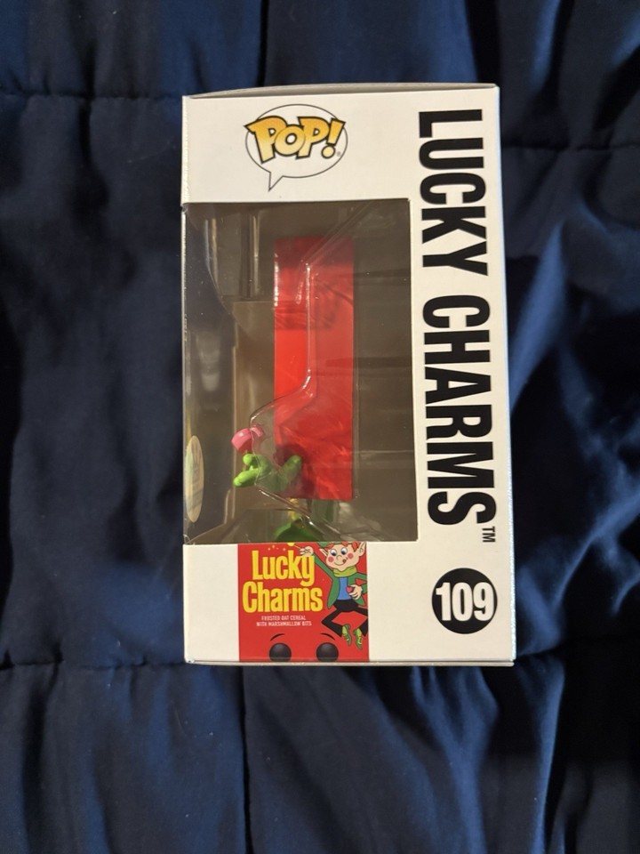Funko Pop! Vinyl: Ad Icons Lucky Charms Cereal Box Exclusive #109 ...
