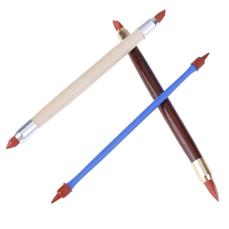 3Pcs Silicon Rubber Shaper Pen Double-head Pottery Clay Sculpture ...