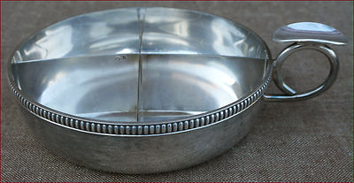 French Silverplate Appetizer Pickles Candy Dish Revolving Tray Wine ...