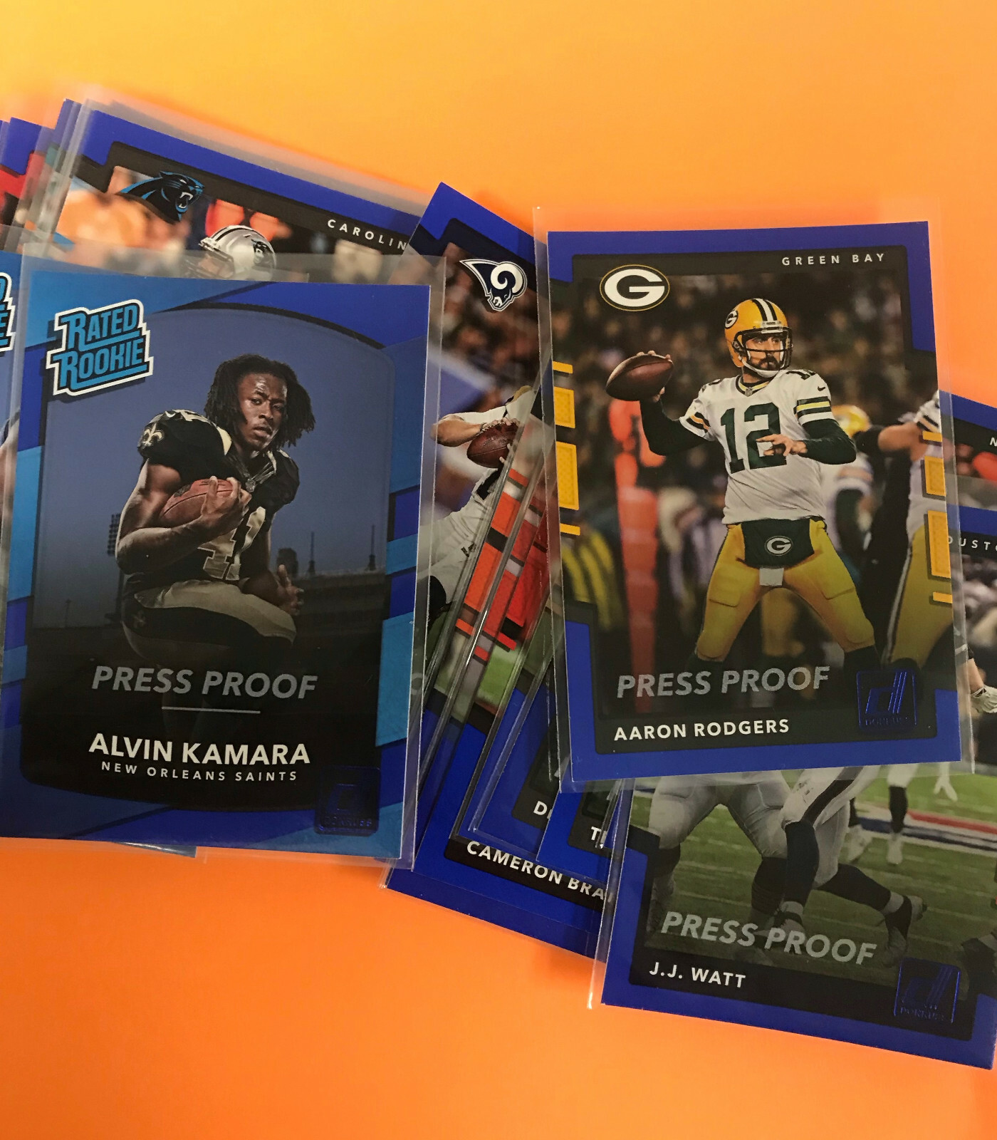 2017 Panini Donruss - Greg Olsen #47 Press Proof Blue for sale online ...