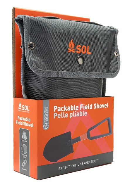 SOL Survival Carbon Steel Packable Field Shovel for sale online | eBay