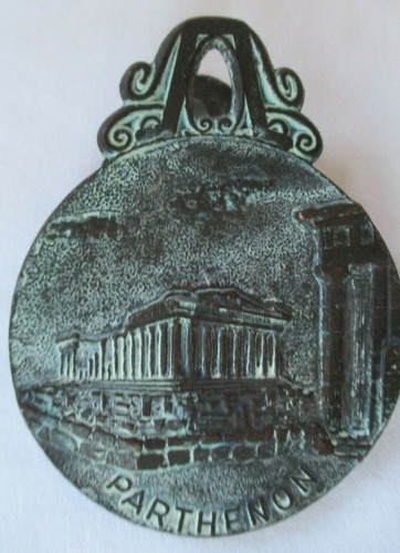 GREECE METAL BRONZE PAPER CLIP THE PARTHENON | eBay