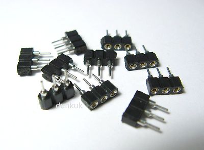 10X Transistor Sockets for Effects Pedal 0.1" Turned Pin UK Inline Holder X10 UK | eBay