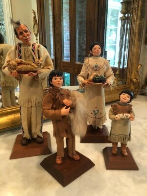 Simpich Character Dolls - Thanksgiving Collection, Native American ...