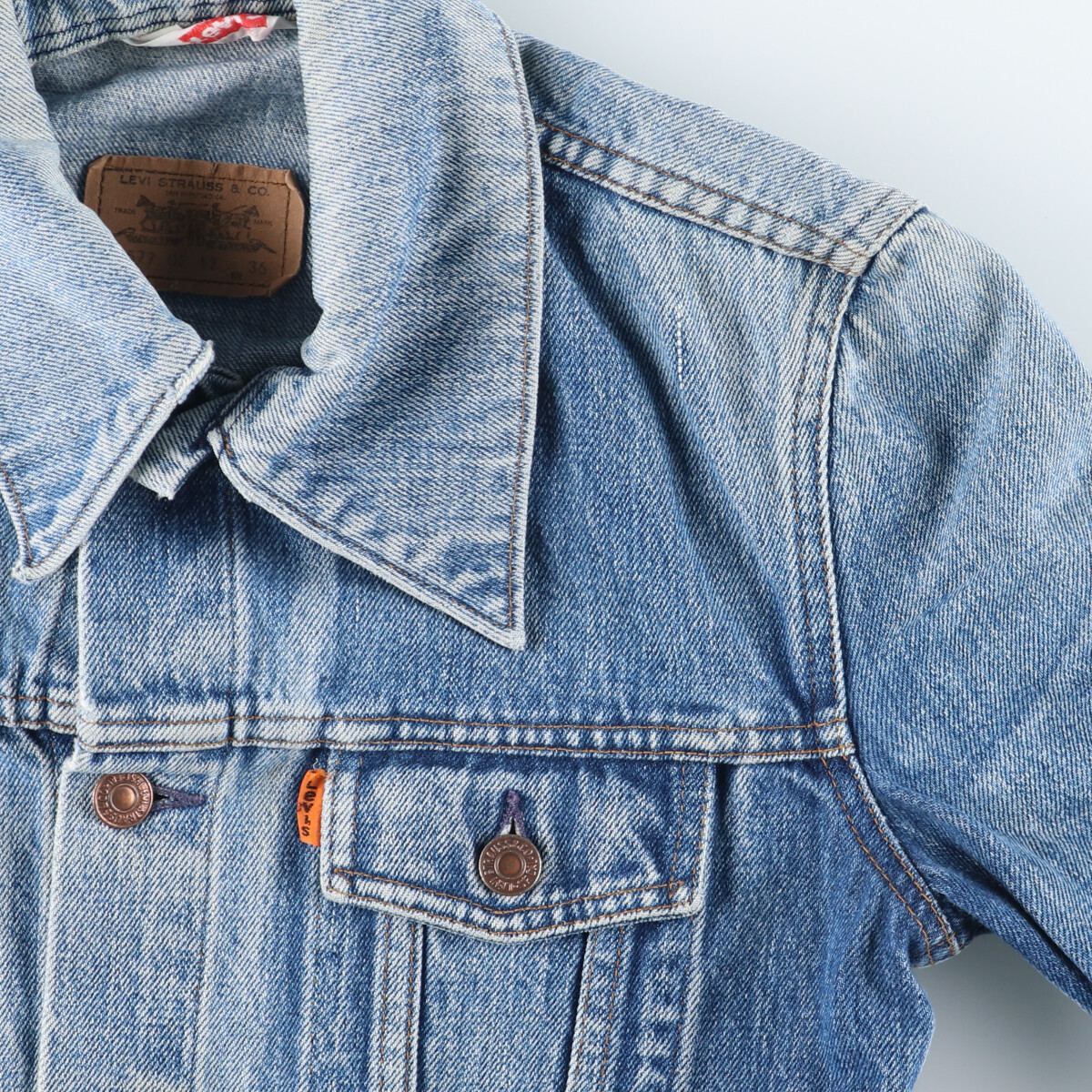 70's Levi's 70577-0217 denim jacket, G-jacket, women's, S 70's Levi's 70577-0217 denim jacket, G-jacket, women's, S