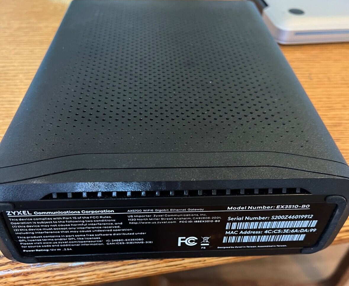 Zyxel - EX3510-B0 - Starry Dash - 802.11ax 4x4 Wifi Router No Cords for ...