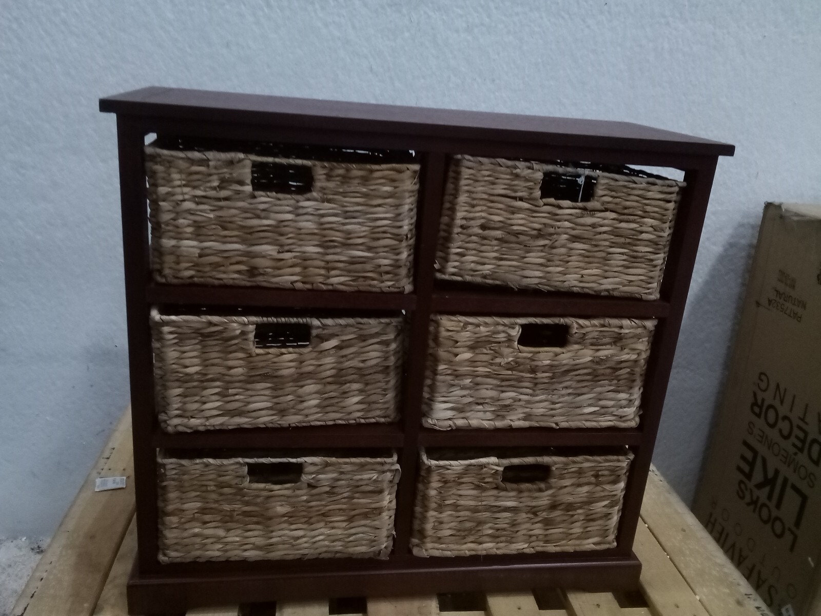 Safavieh 6 Wicker Basket Storage Chest, Reduced Price 2172720706 ...