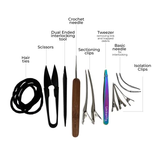 Dreadlock Retightening and Interlocking Tool Kit for Sisterlocks ...