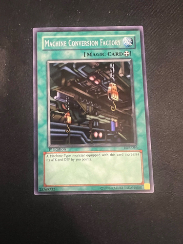 Machine Conversion Factory LOB-096 1st Common Asian English Near Mint ...